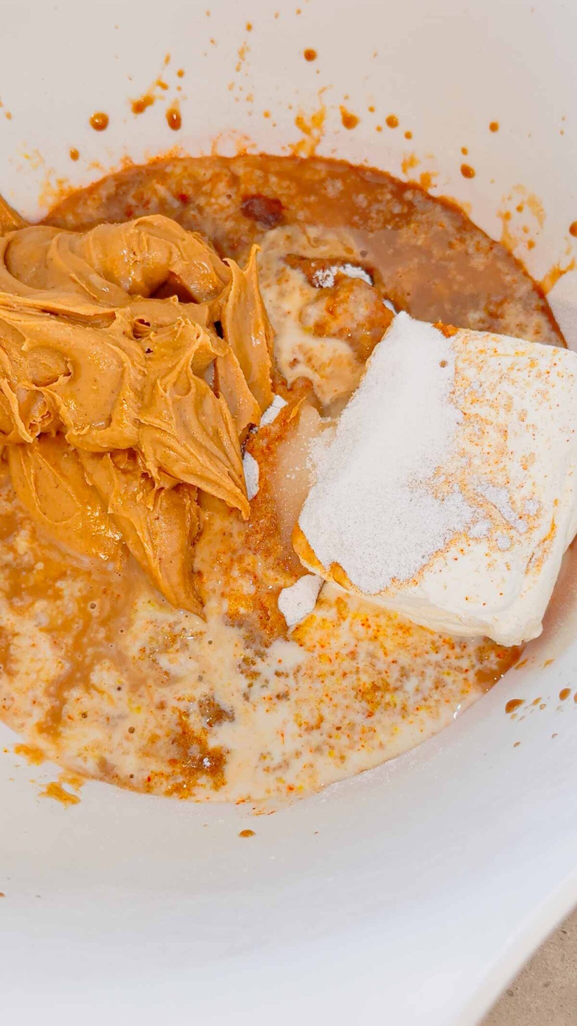 Peanut Butter Butterscotch Confetti Fluff - THIS IS NOT DIET FOOD