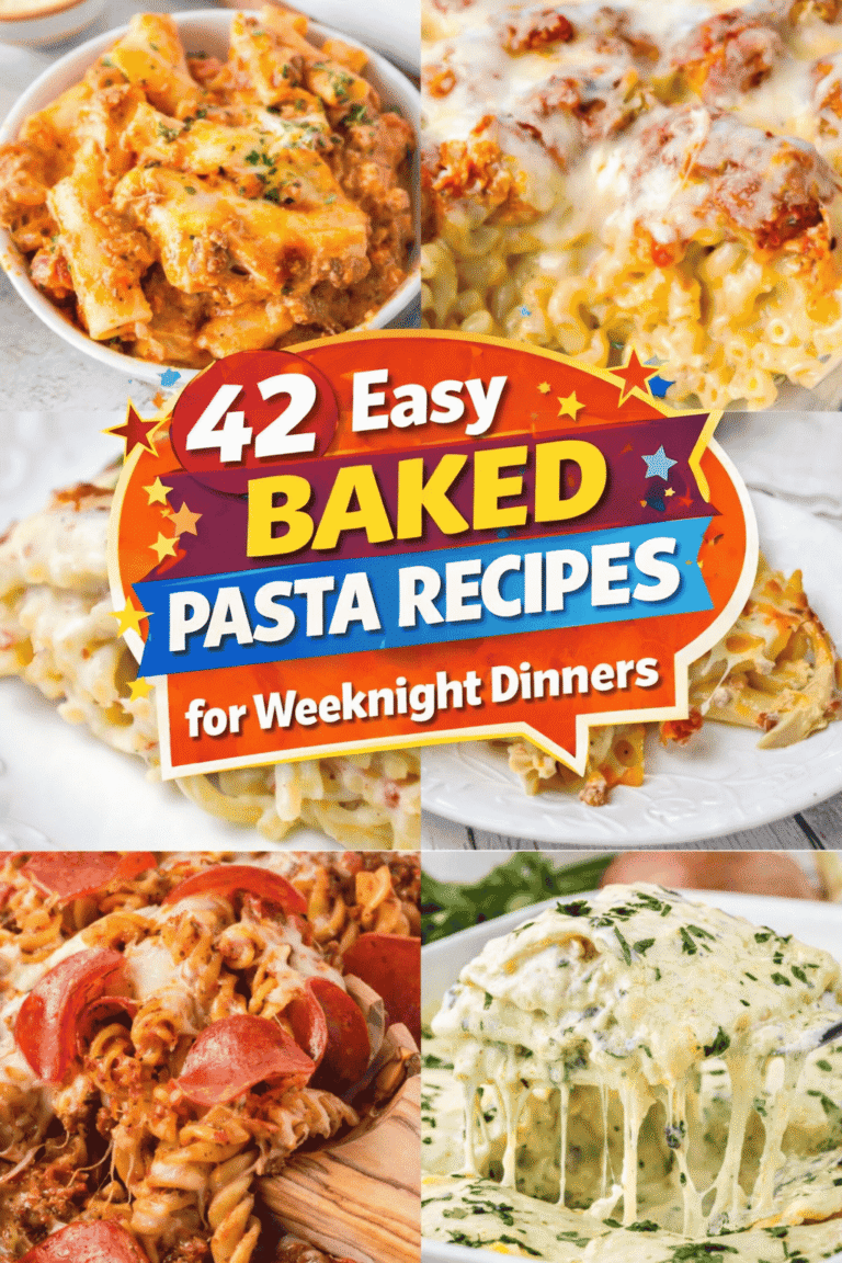 42 Easy Baked Pasta Recipes - THIS IS NOT DIET FOOD