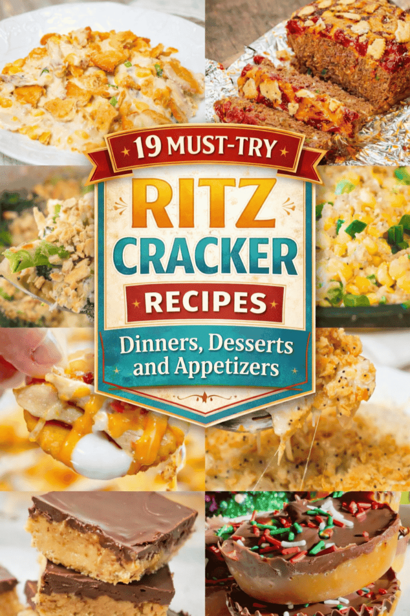 Ritz Cracker Recipes - THIS IS NOT DIET FOOD