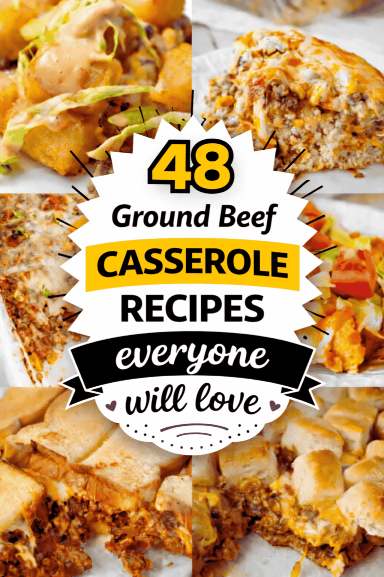 48 Ground Beef Casserole Recipes - THIS IS NOT DIET FOOD