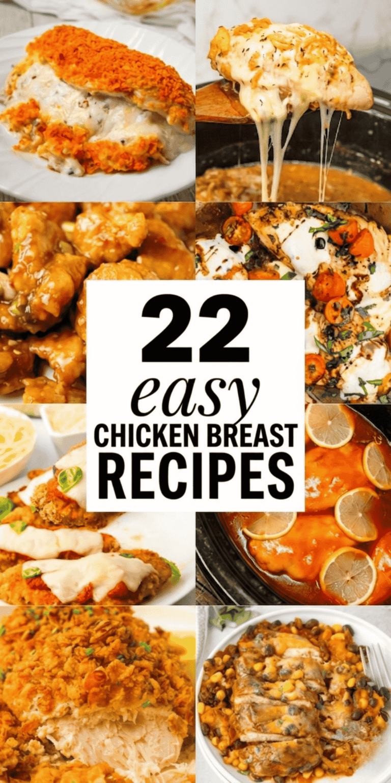 22 Easy Chicken Breast Recipes - THIS IS NOT DIET FOOD
