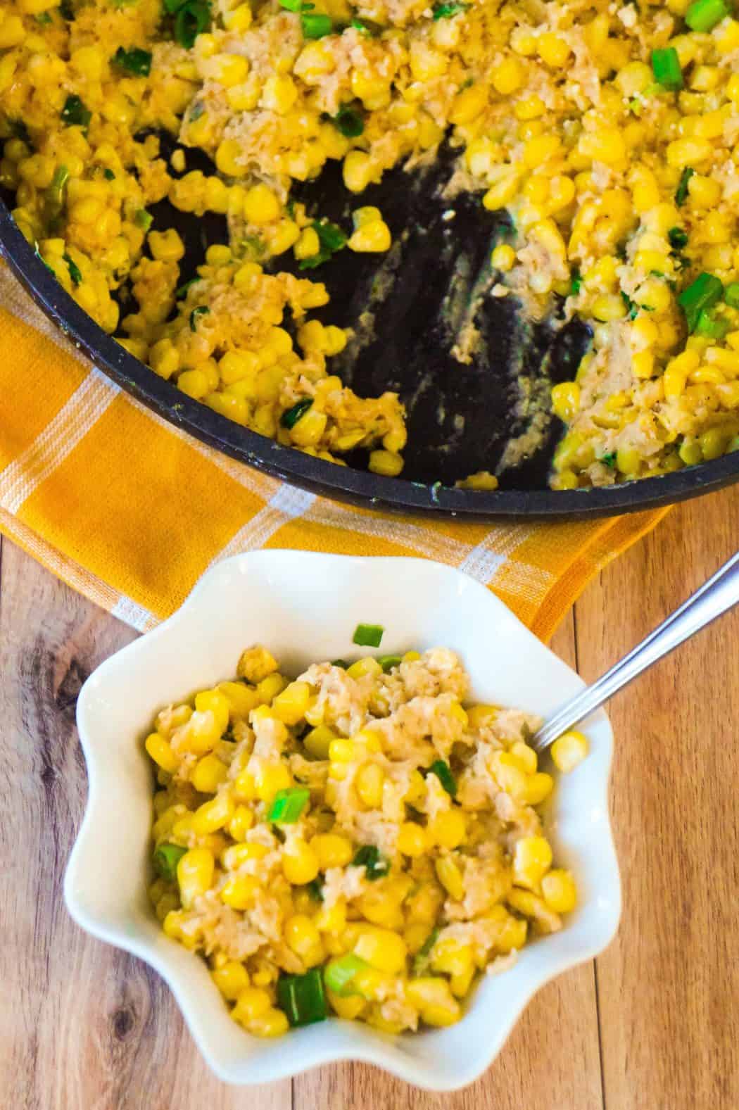 Cheesy Ritz Cracker Corn - THIS IS NOT DIET FOOD