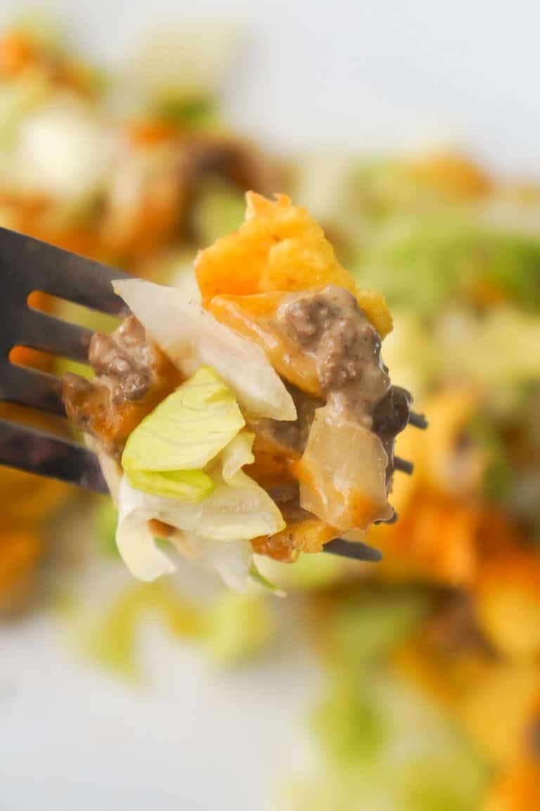 Big Mac Frito Pie - THIS IS NOT DIET FOOD