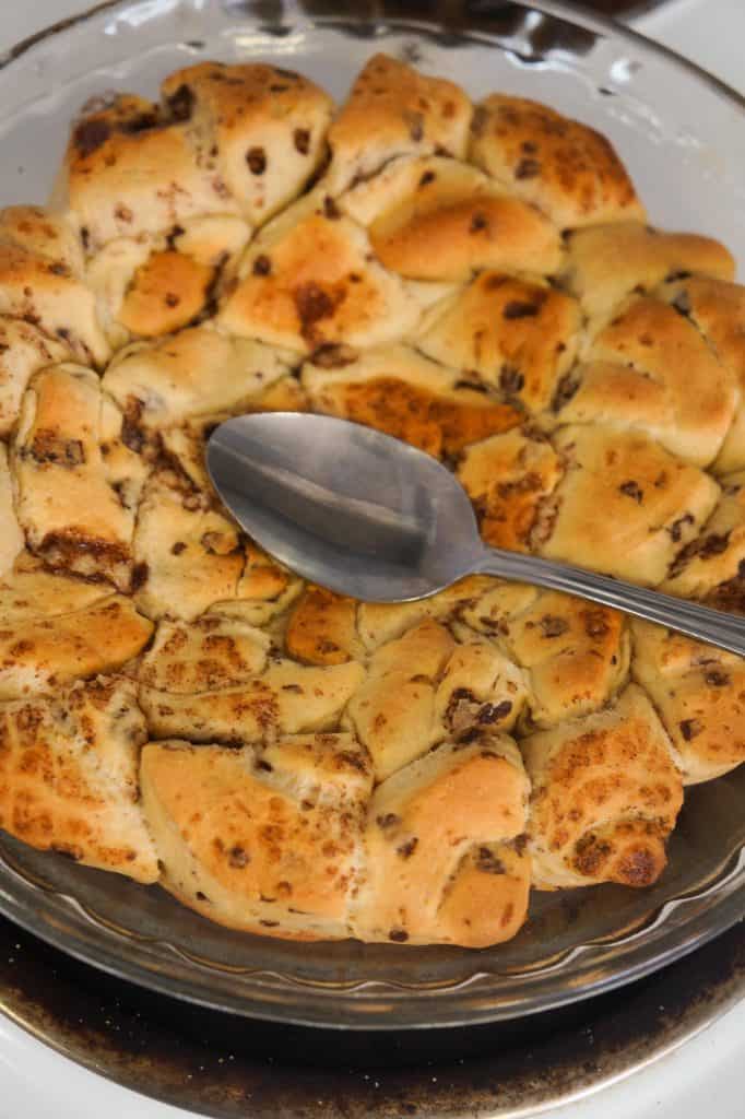 Cinnamon Bun Cherry Pie - THIS IS NOT DIET FOOD