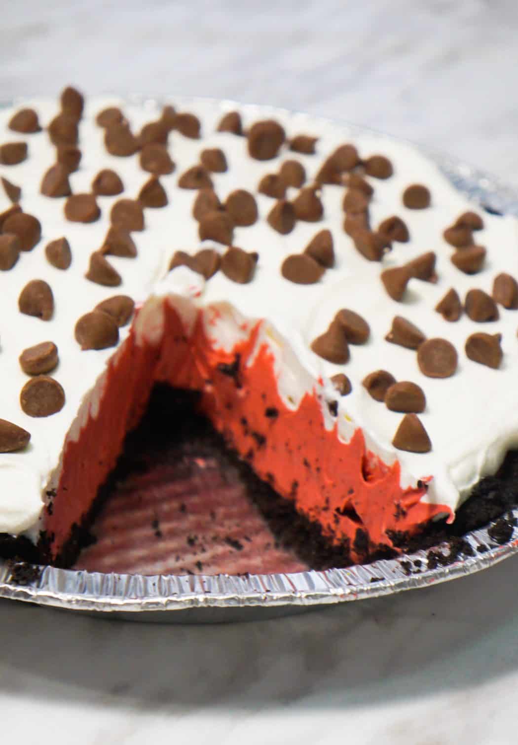 No Bake Red Velvet Pie - THIS IS NOT DIET FOOD
