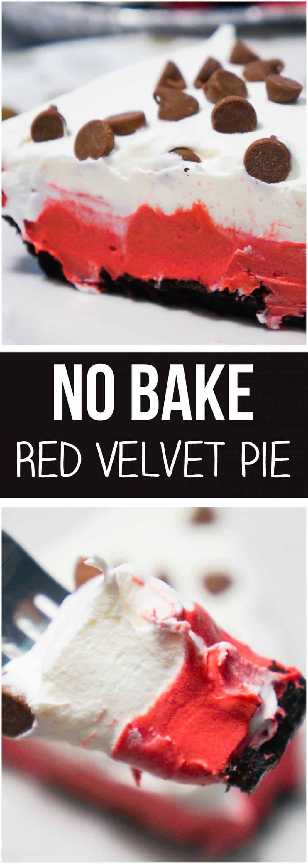No Bake Red Velvet Pie - THIS IS NOT DIET FOOD