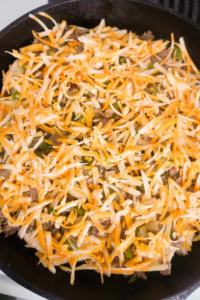 Philly Cheese Steak Pull Apart Bread - THIS IS NOT DIET FOOD