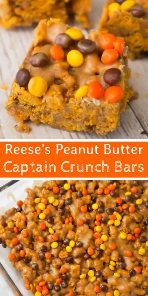 Reese's Peanut Butter Captain Crunch Bars - THIS IS NOT DIET FOOD